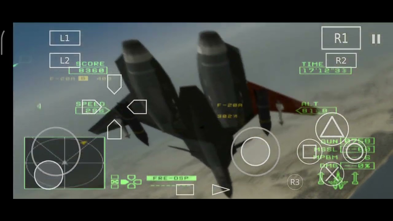 Mission 4 Difficulty ACE - ADFX-01 Morgan Gameplay -Ace Combat Zero ...