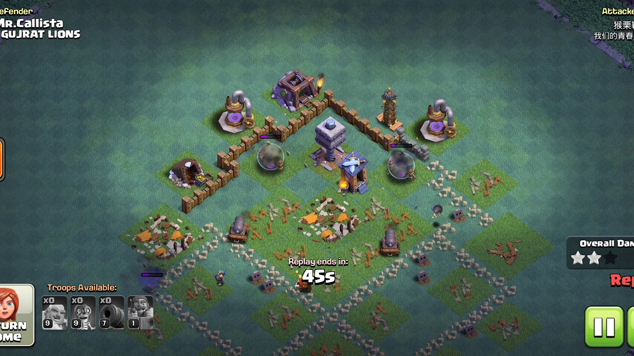 WON THE GAME WITH SPRING TRAP | 1 V 1 | CLASH OF CLANS | MIGHTY NINJA ...