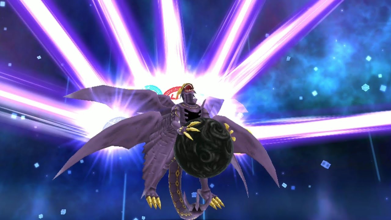 Digimon ReArise Evolution Lucemon Shadowlord Mode(ルーチェモン：サタンモード Lucemon: Satan Mode ) - YouTube