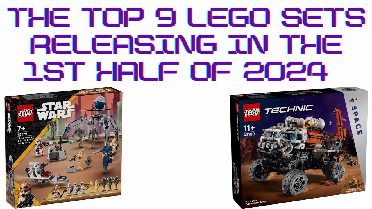 The Top 9 LEGO Sets Releasing In The 1st Half Of 2024 - YouTube