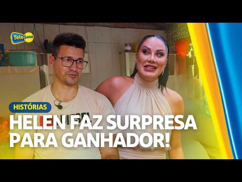 HELEN GANZAROLLI VAI ATRÁS DE GANHADOR QUE NÃO CONFERIU O PRÊMIO! | GANHADORES DA TELE SENA