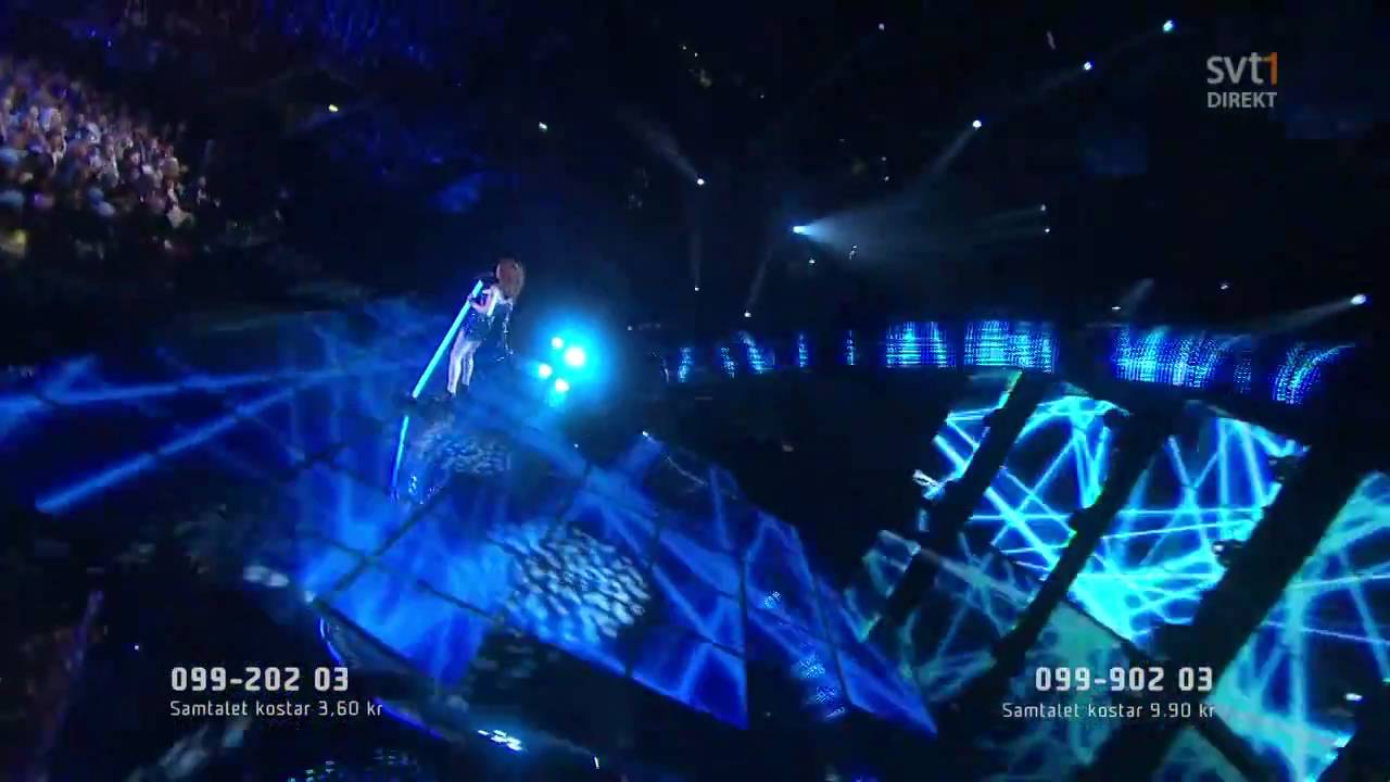 3. Jenny Silver - Something In Your Eyes (Melodifestivalen 2011 ...
