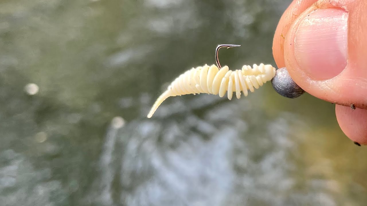 Micro lure fishing tiny Streams - YouTube