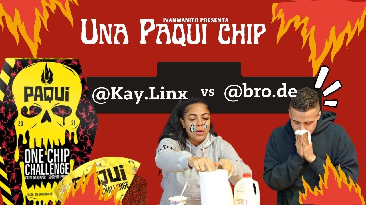 Una Paqui Chip - One chip challenge - @kay.linx #paqui # ...