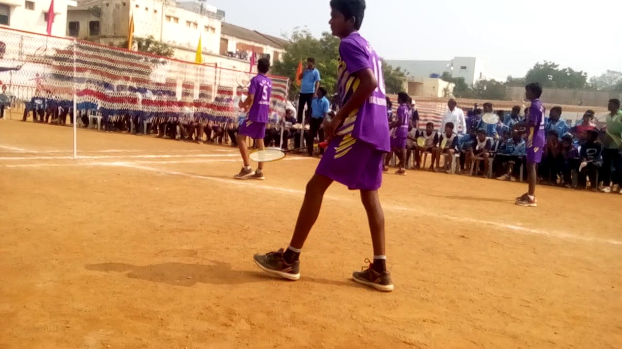 Maharashtra vs Andra Pradesh ball badminton match - YouTube