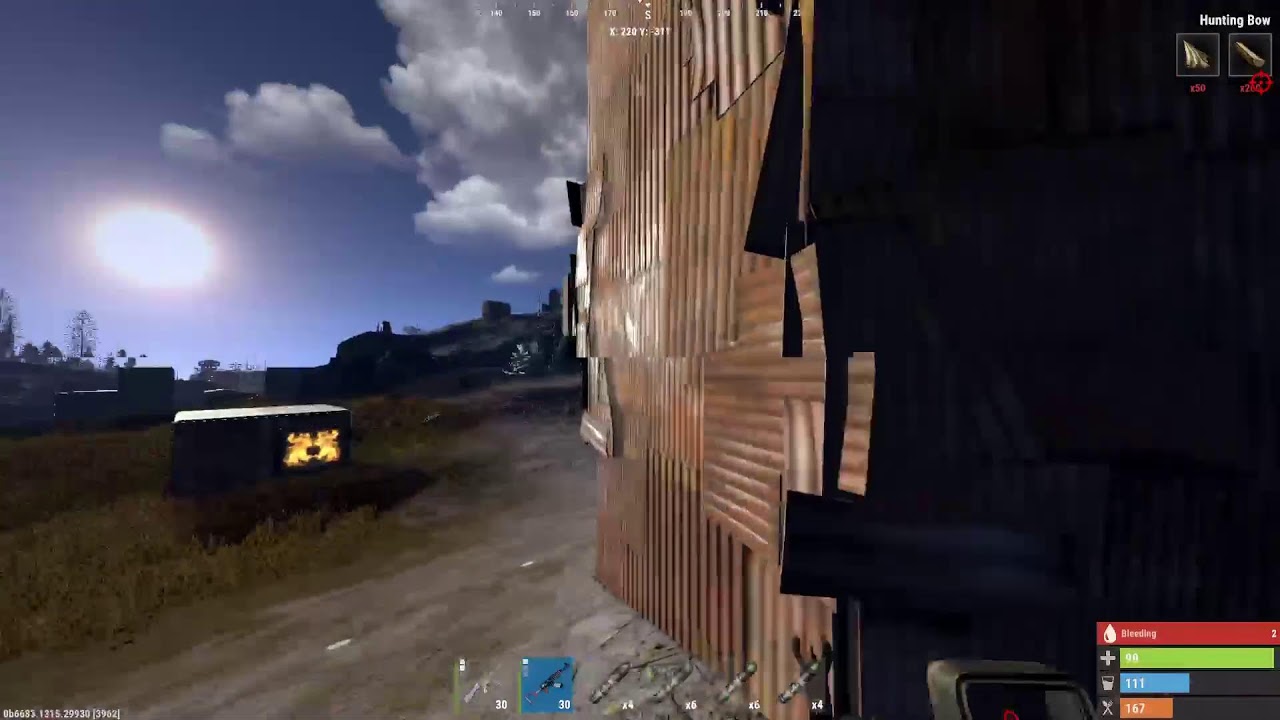 Playing Rust high pop servers - YouTube