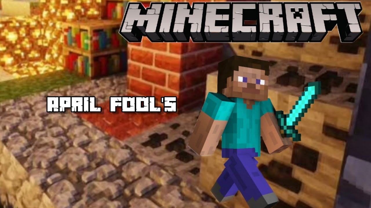 New April Fools update 2021 Minecraft - YouTube