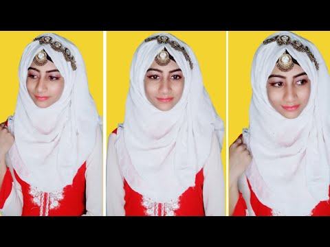 Gown Lover New Hijab Style Video| Latest Exclusive Hijab With Tikli,Neck Choker Fashion Show