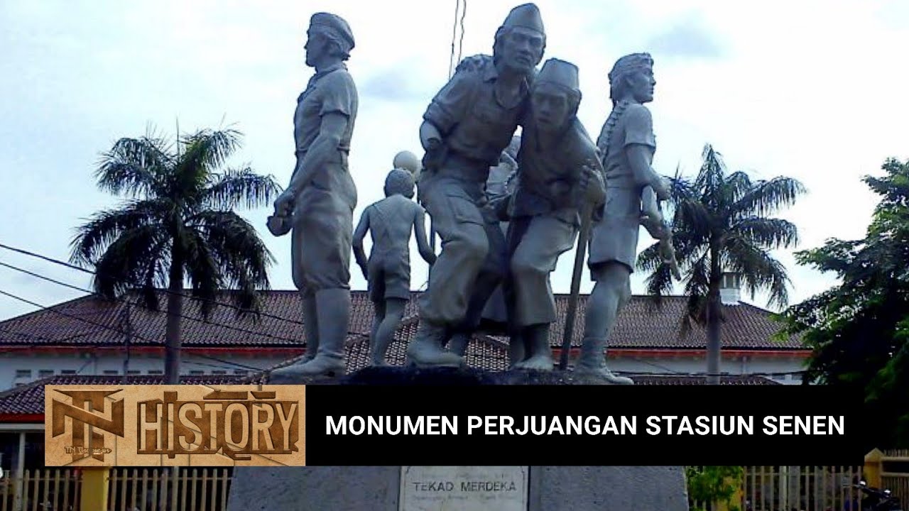 Wajah Baru: Monumen Perjuangan Stasiun Senen | Monumen Tekad Merdeka ...