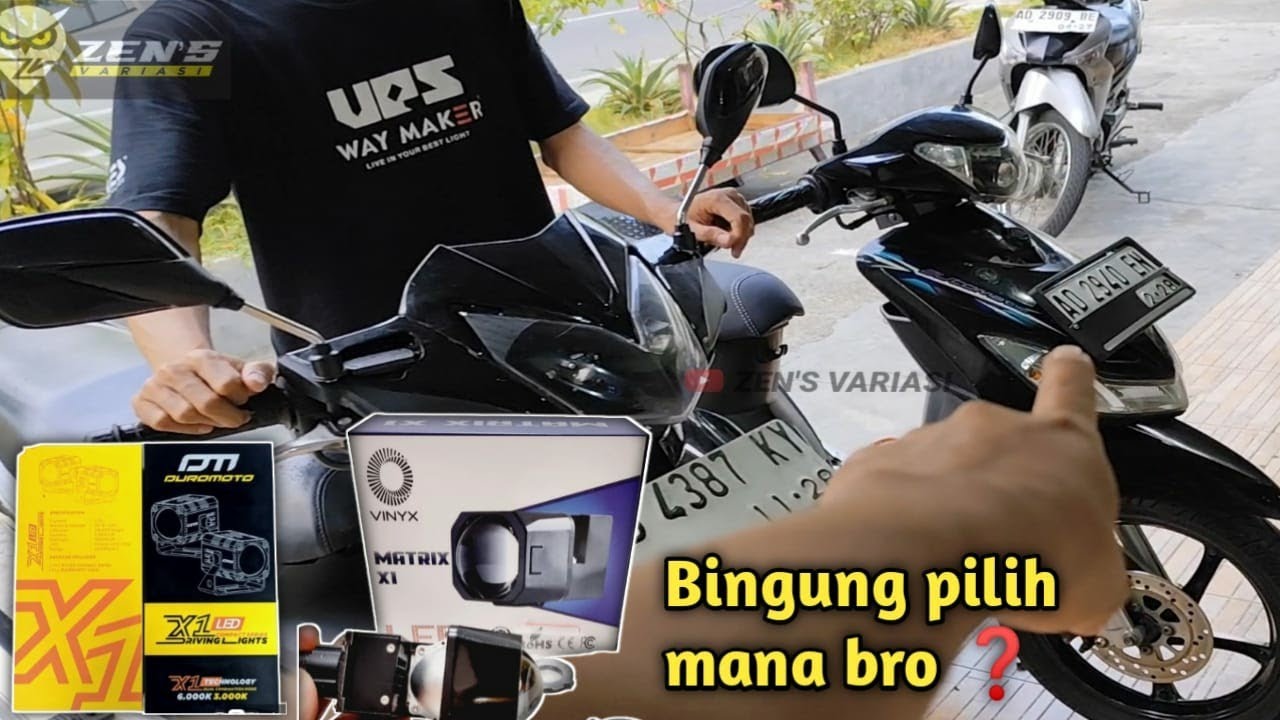 BILED MATRIX X1 APA DUROMOTO X1 SOLUSI HEADLAMP SEMPIT MAU TERANG‼️ ...