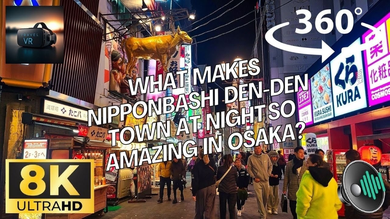 What Makes Nipponbashi Den-Den Town at Night So AMAZING in Osaka? - YouTube