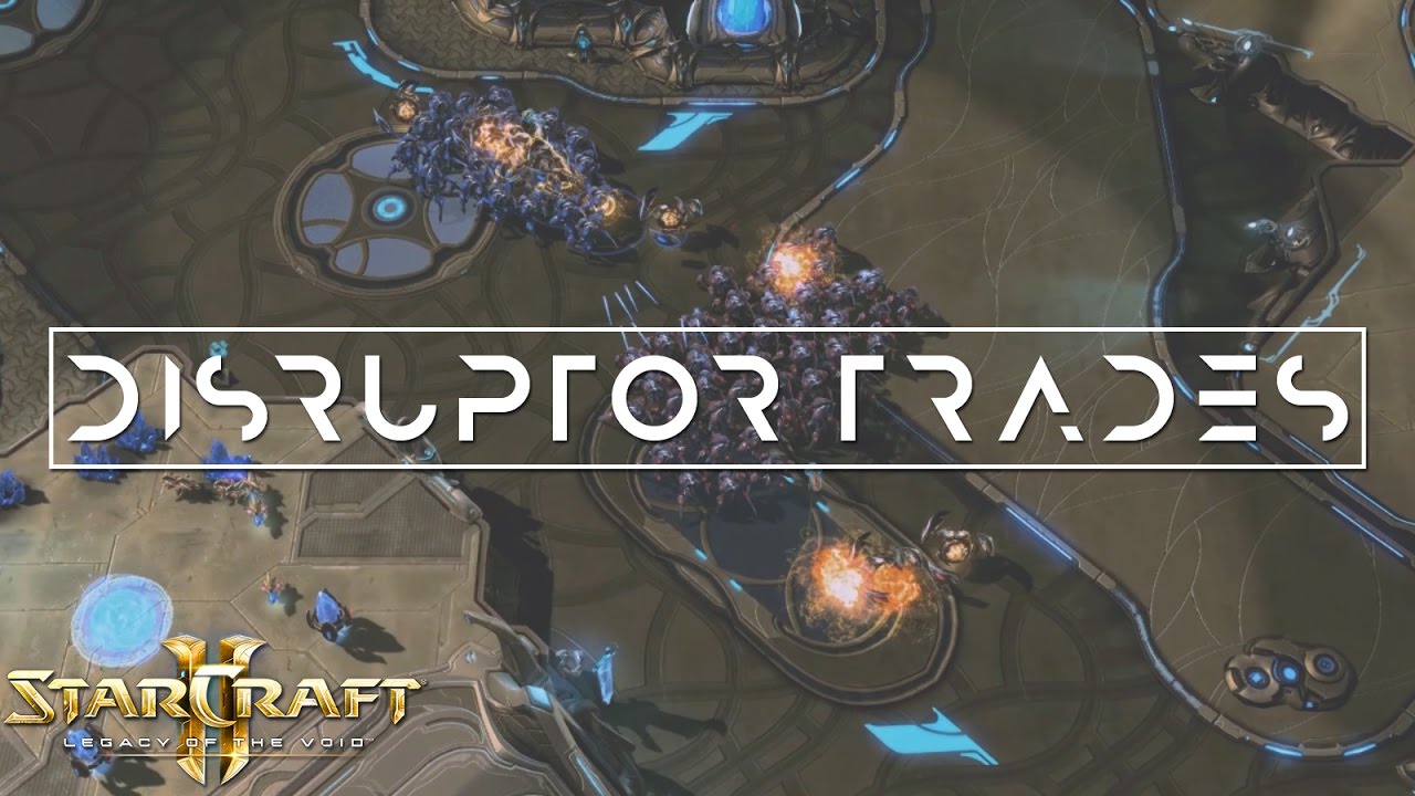 Spotlights 14: Disruptor Trades - Starcraft II Highlights - YouTube