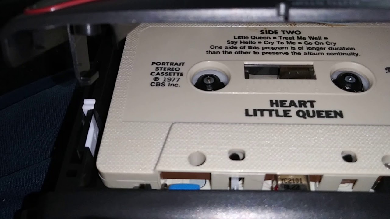 Cassette lead out tape. - YouTube