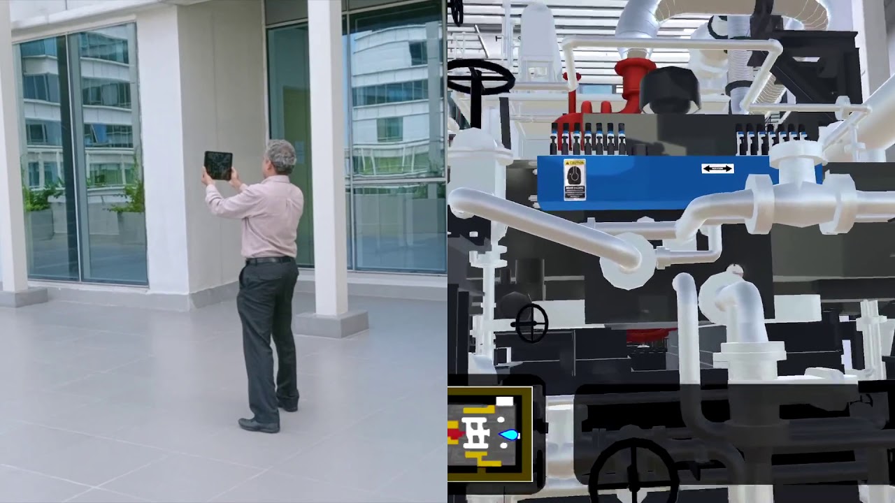 iPad AR - Industrial Training - YouTube