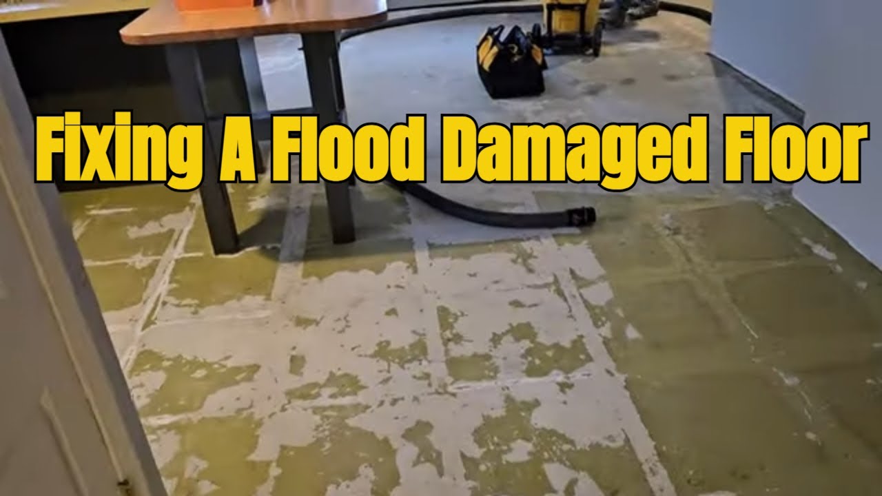 The Secret To Fixing A Flood Damaged Basement Floor Is This Coating ...