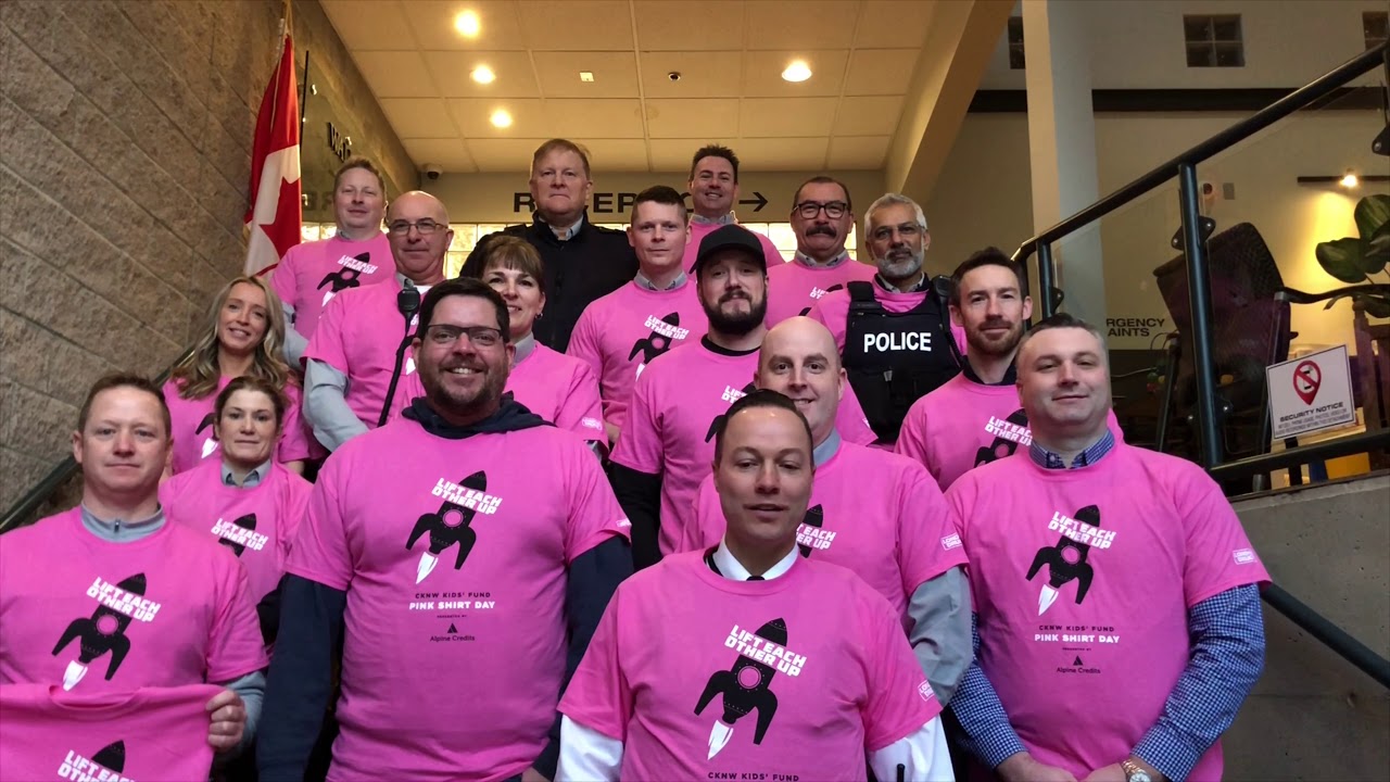 West Shore RCMP - Pink Shirt Day 2020 - YouTube