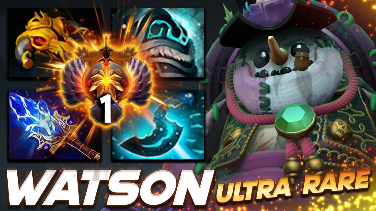 Watson Pudge - ULTRA RARE - Dota 2 Pro Gameplay [Watch & Learn] - YouTube