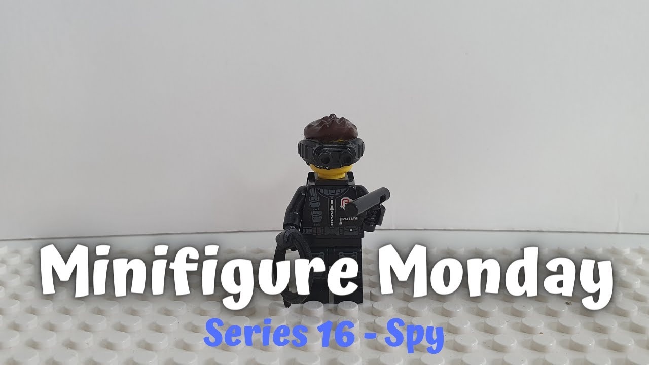 Minifigure Monday - Series 16 - Spy - Lego Collectible Minifigure ...