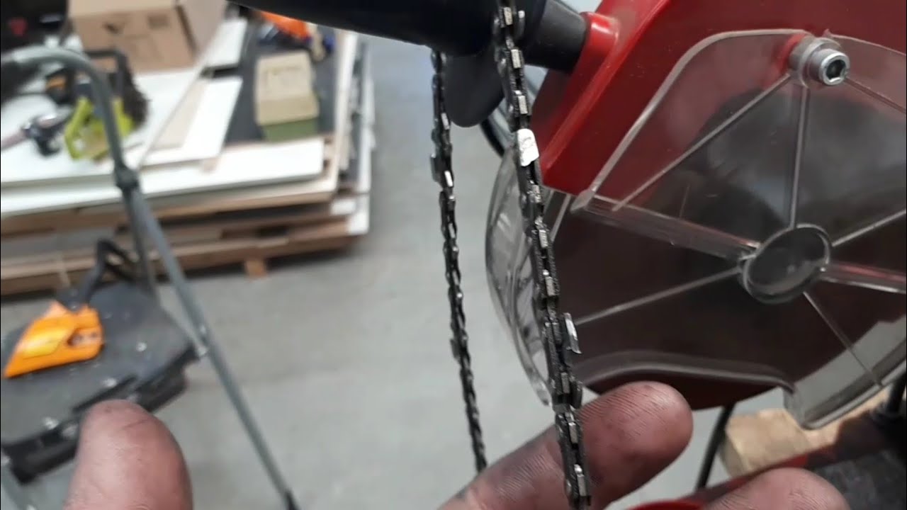 Homemade skip chain (skipabilly chain) - YouTube