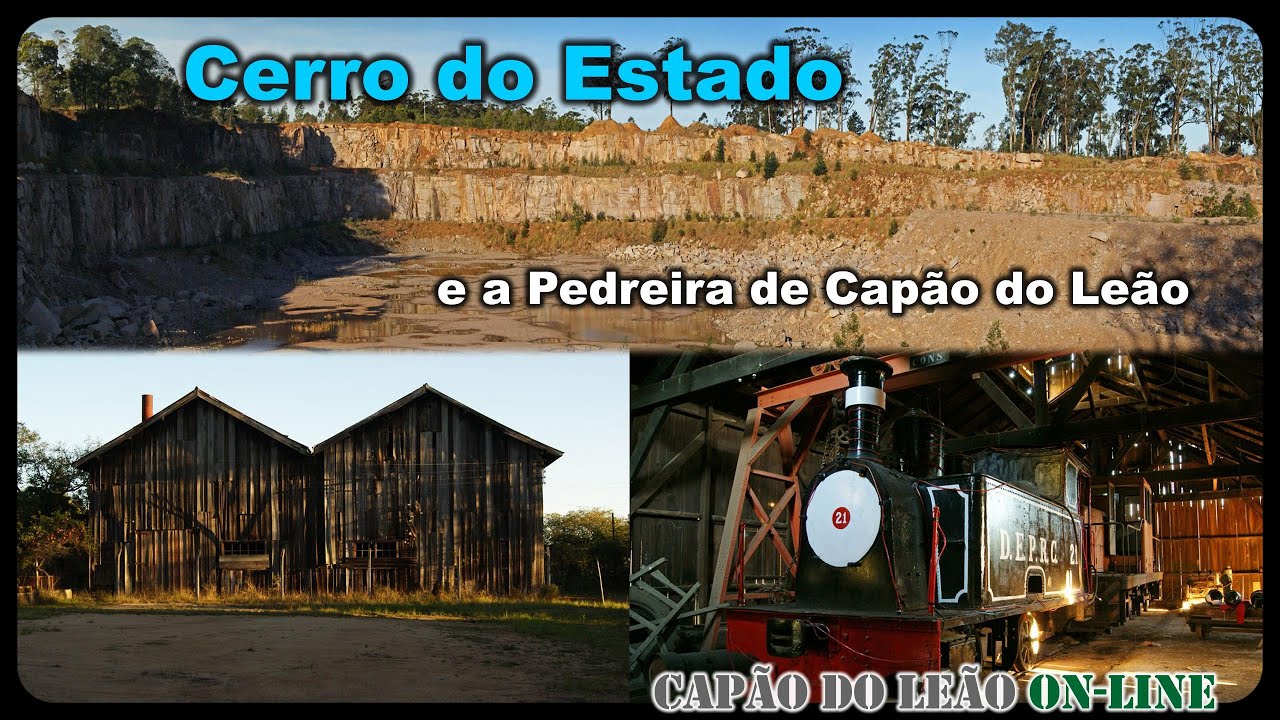 CERRO DO ESTADO E A PEDREIRA EM CAPÃO DO LEÃO (Programa # 010 - mini doc) - YouTube