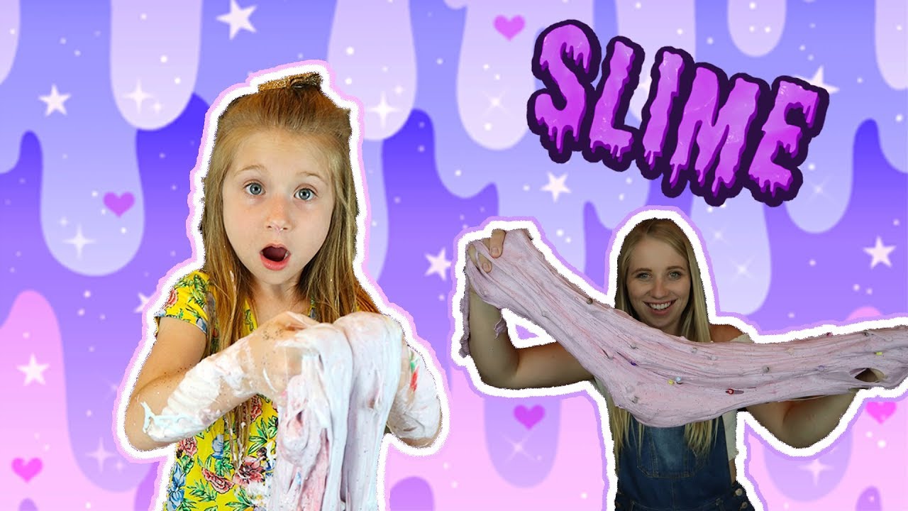 MAKING FLUFFY CANDY SLIME!!! - YouTube