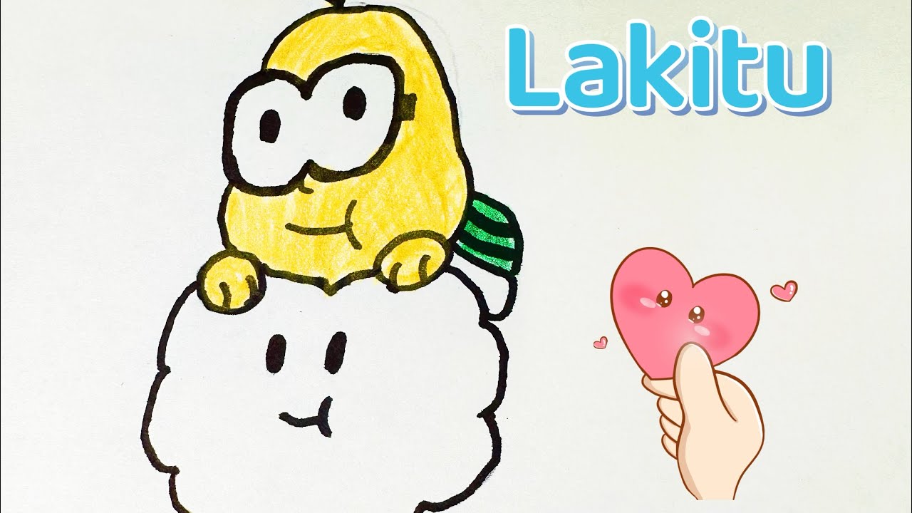 How to draw Lakitu | Super Mario Brothers #drawing - YouTube
