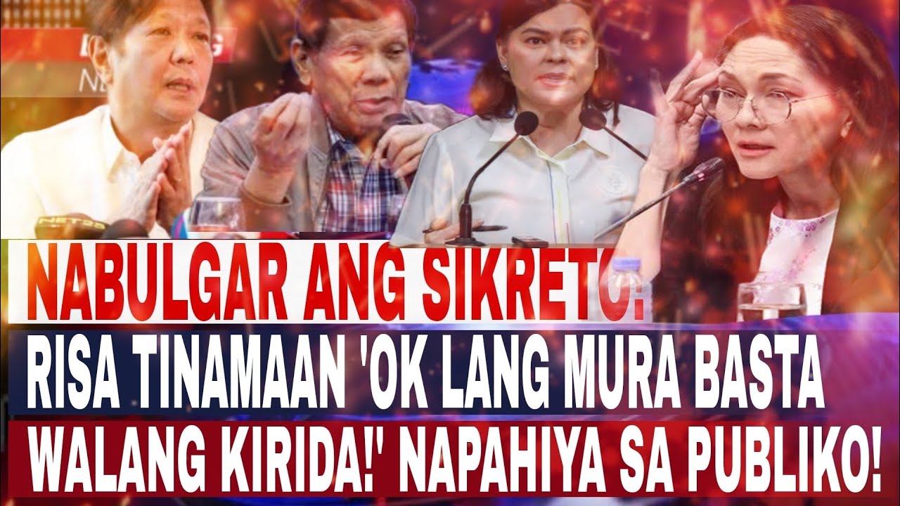 NABULGAR ANG SIKRETO! RISA TINAMAAN 'OK LANG MURA BASTA WALANG KIRIDA ...