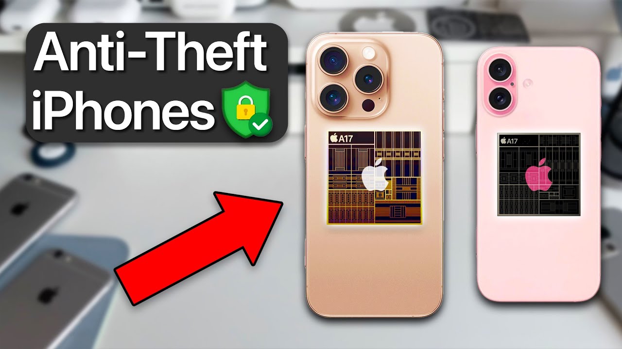 Groundbreaking Theft Proof iPhones Are Coming! - YouTube