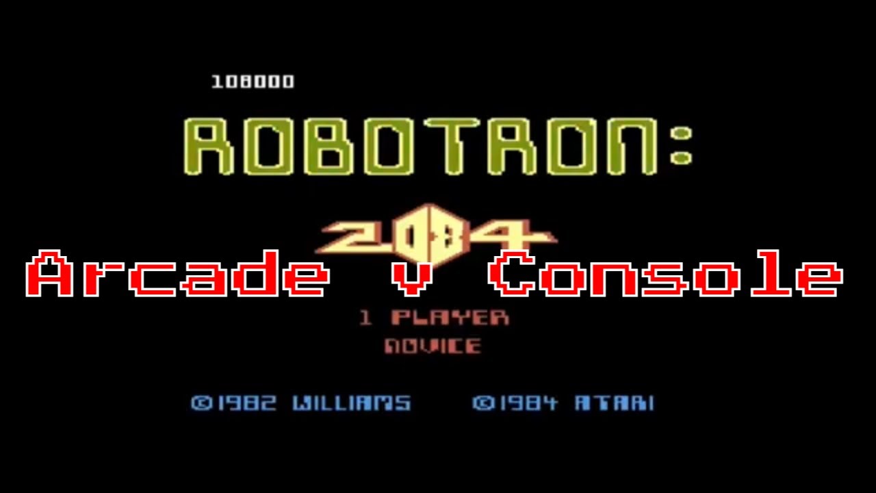 Robotron 2084 Retro Arcade v Retro Console - YouTube