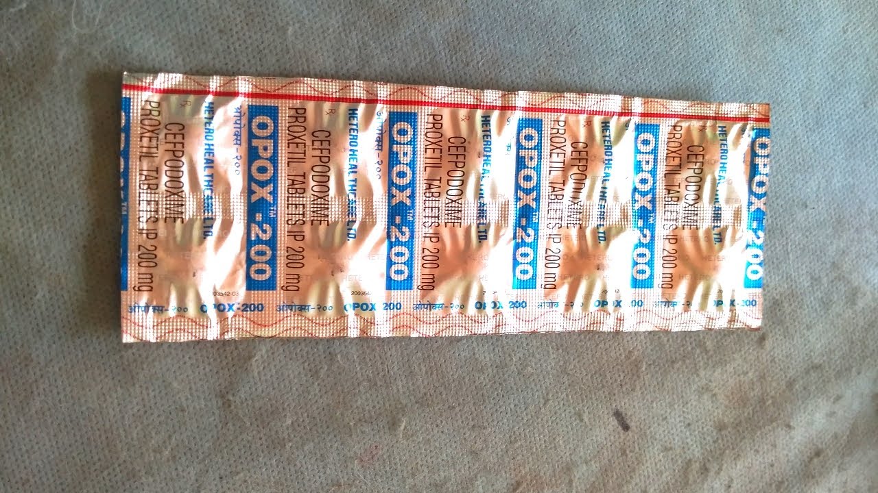 Tablet OPOX 200 Review Bengali. Cefpodoxime 200mg. - YouTube