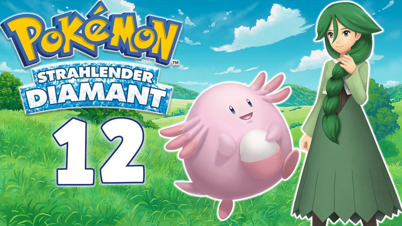 POKÉMON STRAHLENDER DIAMANT #12 Ewigwald Raissa - YouTube