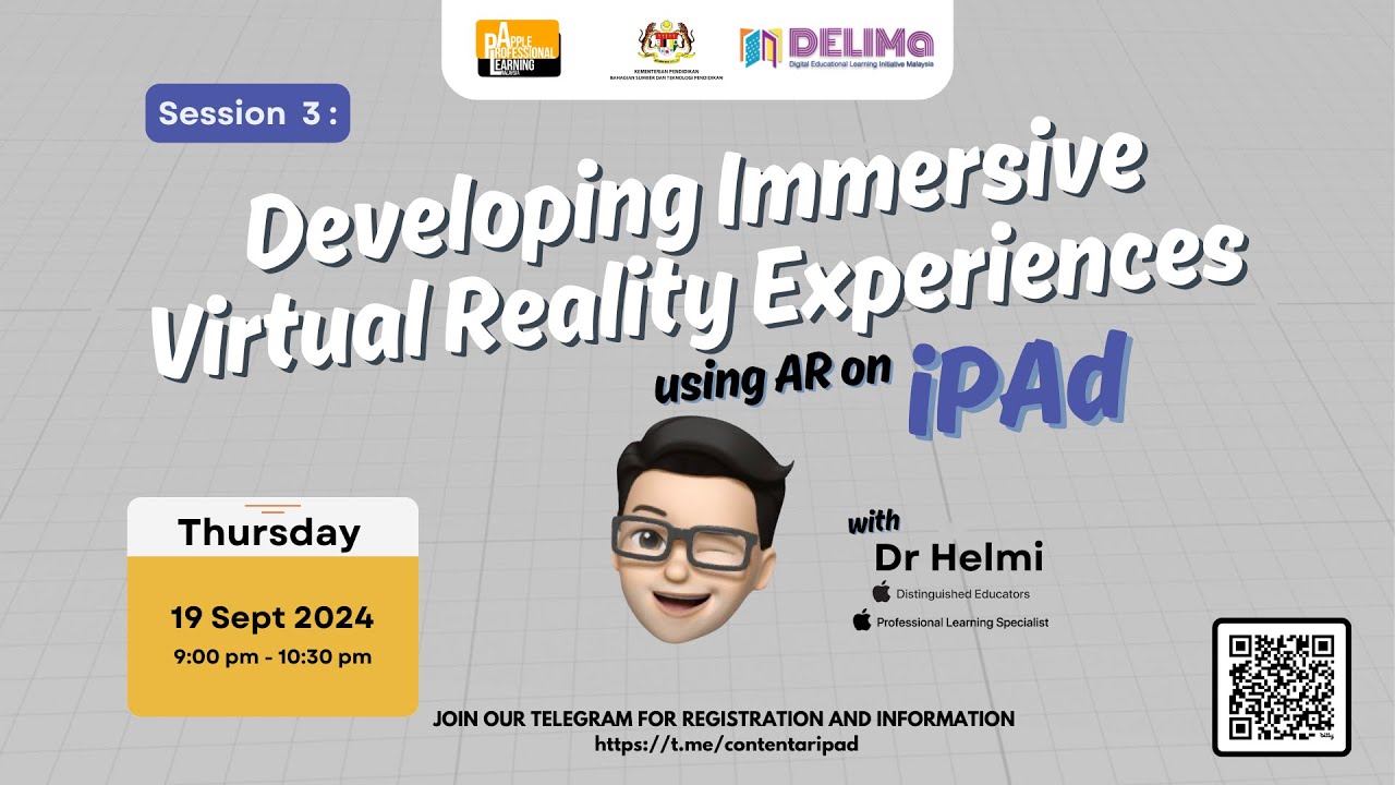 Session 3: Developing Immersive Virtual Reality Experiences using AR on iPad - YouTube