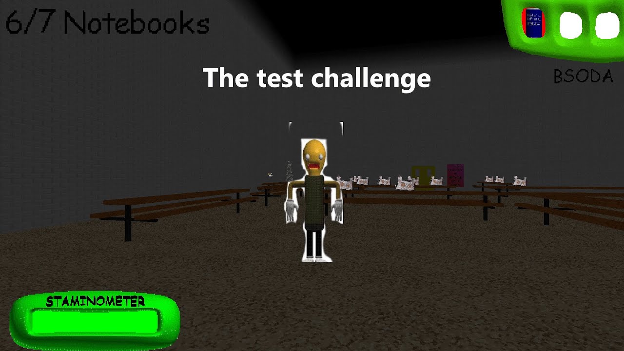 The test challenge... (baldi's basics mod) - YouTube