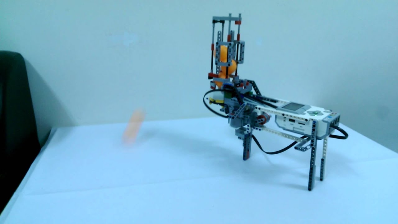 LEGO EV3 Table Tennis Gun. - YouTube