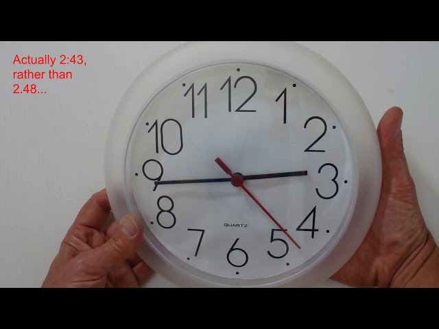 When Do Clock Hands Overlap Numberphile Youtube