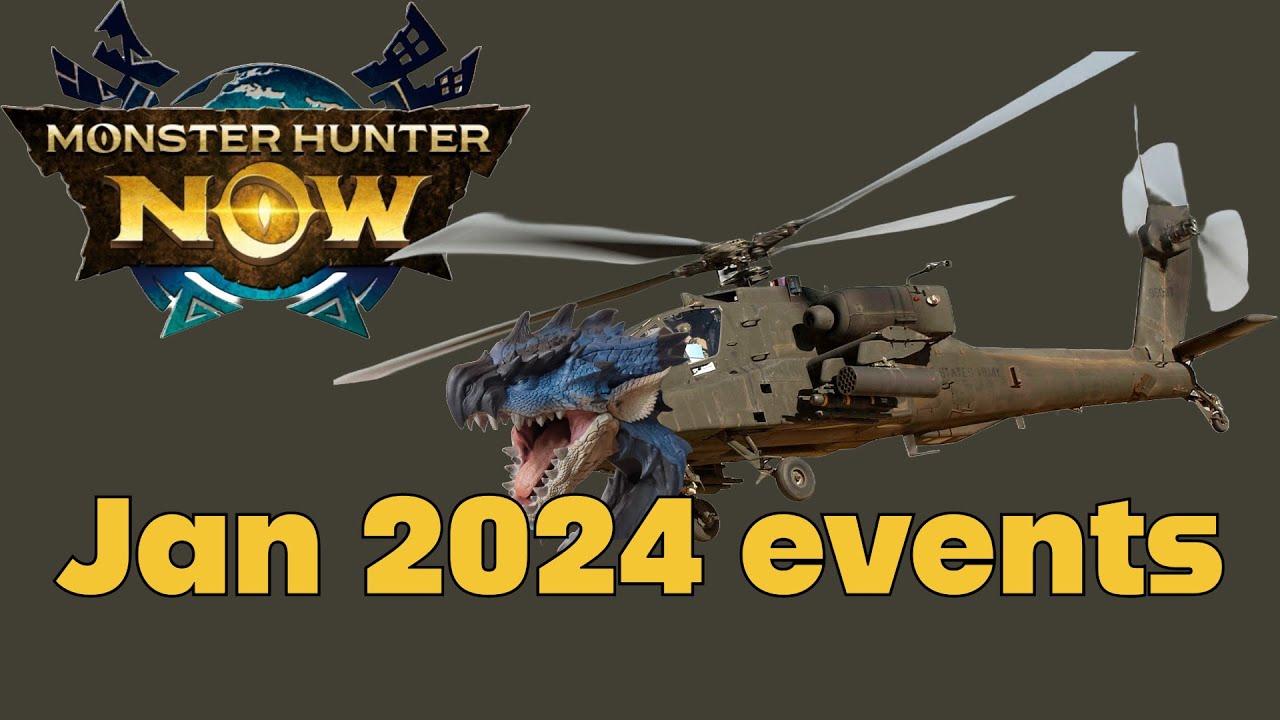 Monster Hunter Now - January 2024 events line up - YouTube