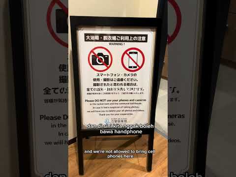 Jangan asal nymplung. Cara mandi onsen di Jepang #japan