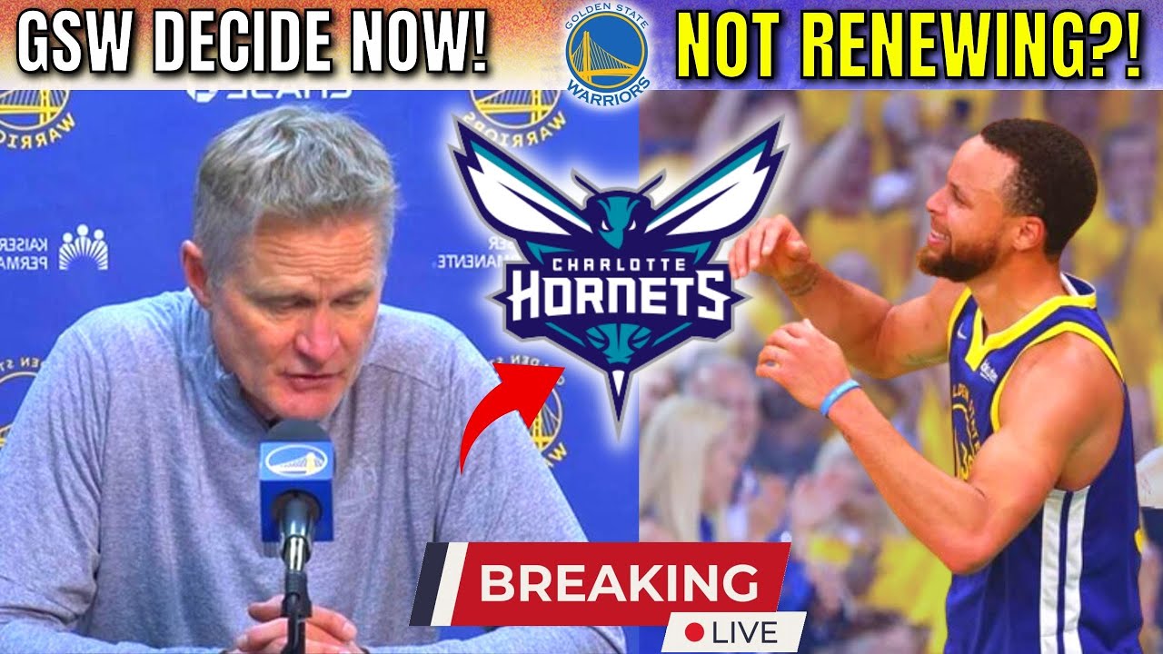 GSW BOMB! WARRIORS FACE CRITICAL DECISION! KERR NOT RENEWED? OFFICIAL ...
