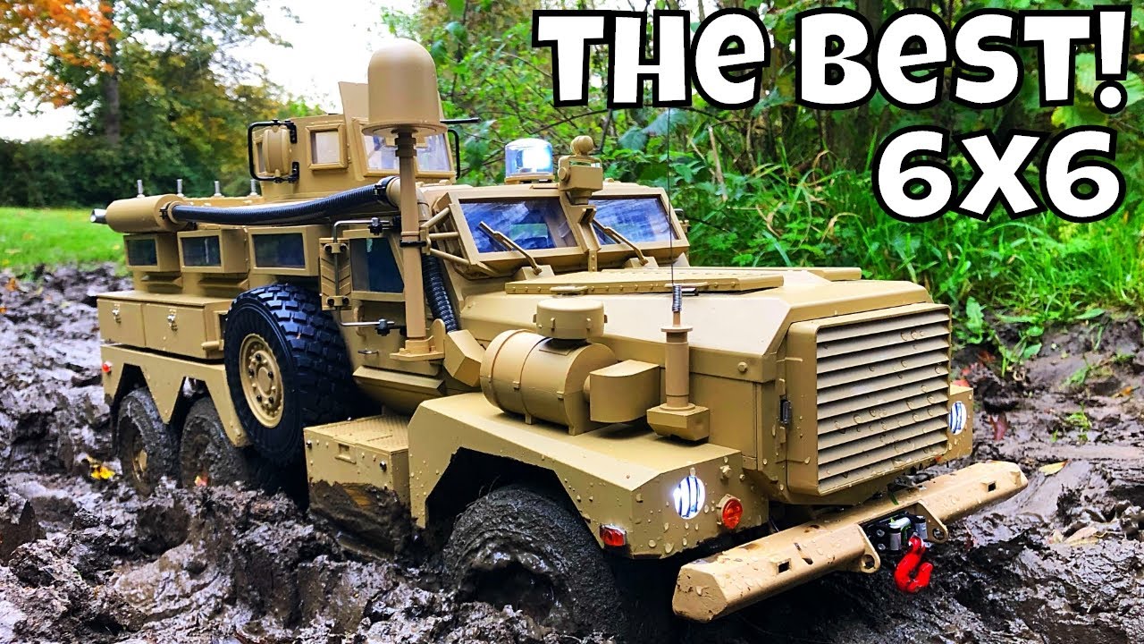 The best Scale 6x6 you can buy! US MRAP Cougar 6x6. OMG it's awesome ...