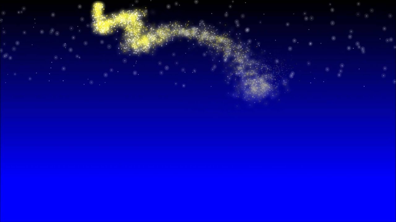 Enchanted Magical Gold Fairy Dust Animation In The Wind Effect Pixie 3D HD Animated Cartoon ...