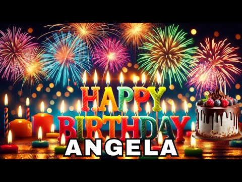 Happy Birthday Angela, Birthday Wishes, Birthday Song, WhatsApp Status, Today, hbd
