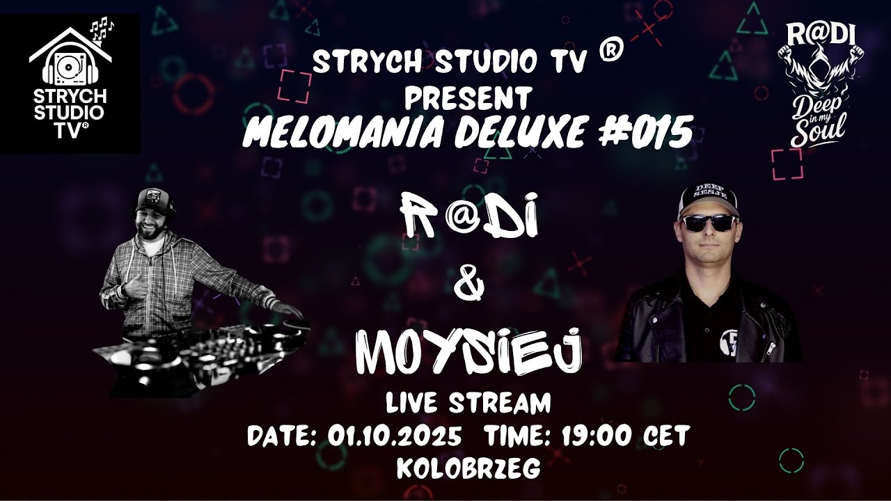 STRYCH STUDIO TV® pres. Melomania Deluxe #015 - R@di Part 2 - YouTube