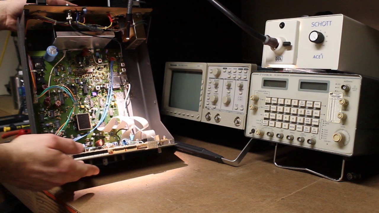 Ramsey Com3 Communication Service Monitor Part 1 - YouTube