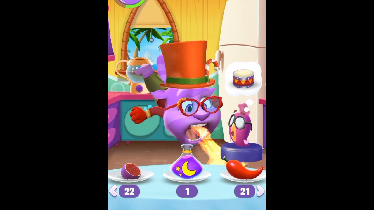 My Talking Tom Cat 2 Funny game TOM Talking Cat play game Cat Tom and ...