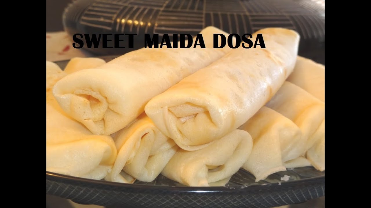 Maida Dosa with Coconut Filling | Easy to cook snack recipe | MAIDA ...