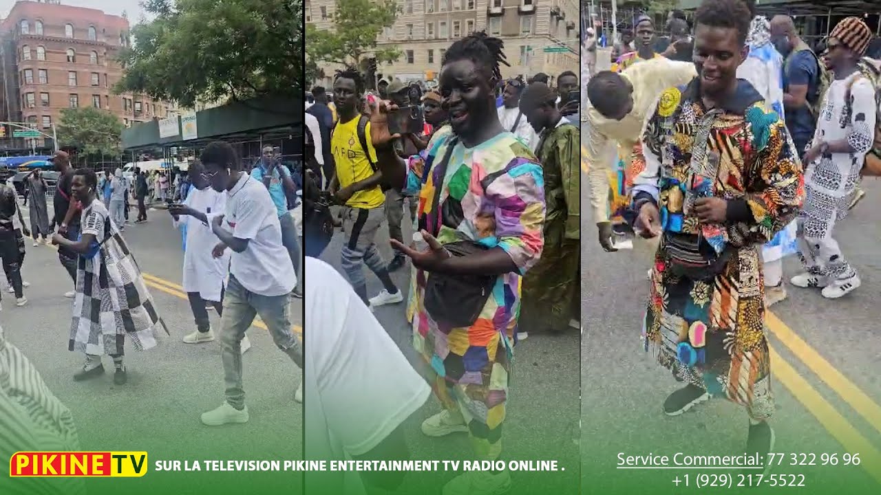 Bamba day 2024 new york city harlem// les jeunes baye fall de new york ...