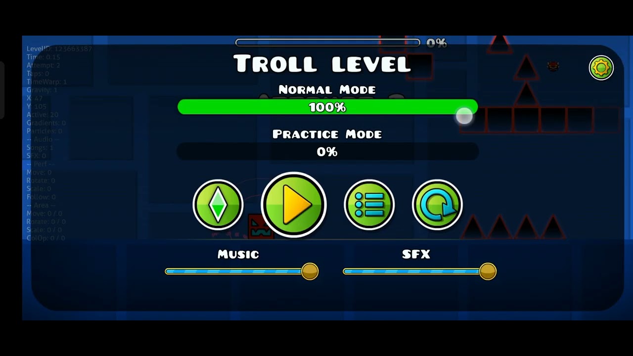 My first Gd level - YouTube