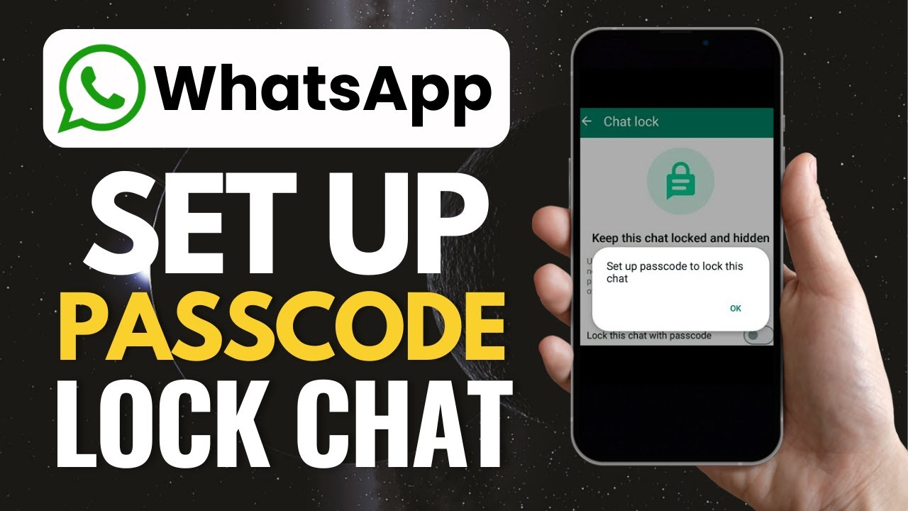 Set up Passcode To Lock This Chat Whatsapp Problem Fix 2024 | How to ...