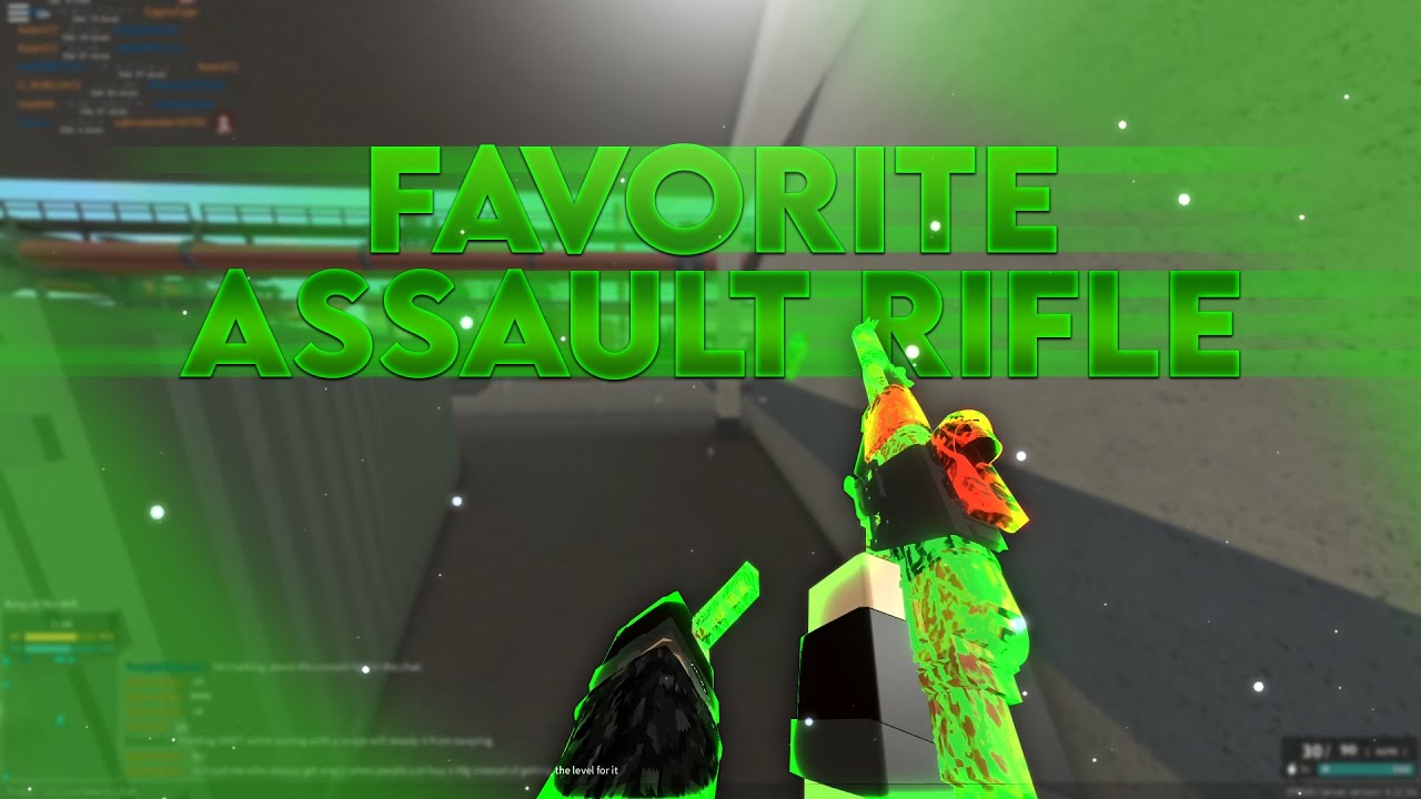 MY FAVORITE ASSAULT RIFLE IN PHANTOM FORCES! - YouTube