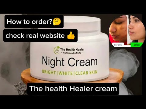 The Real Website Of The Health Healer Cream |The health healer night ...